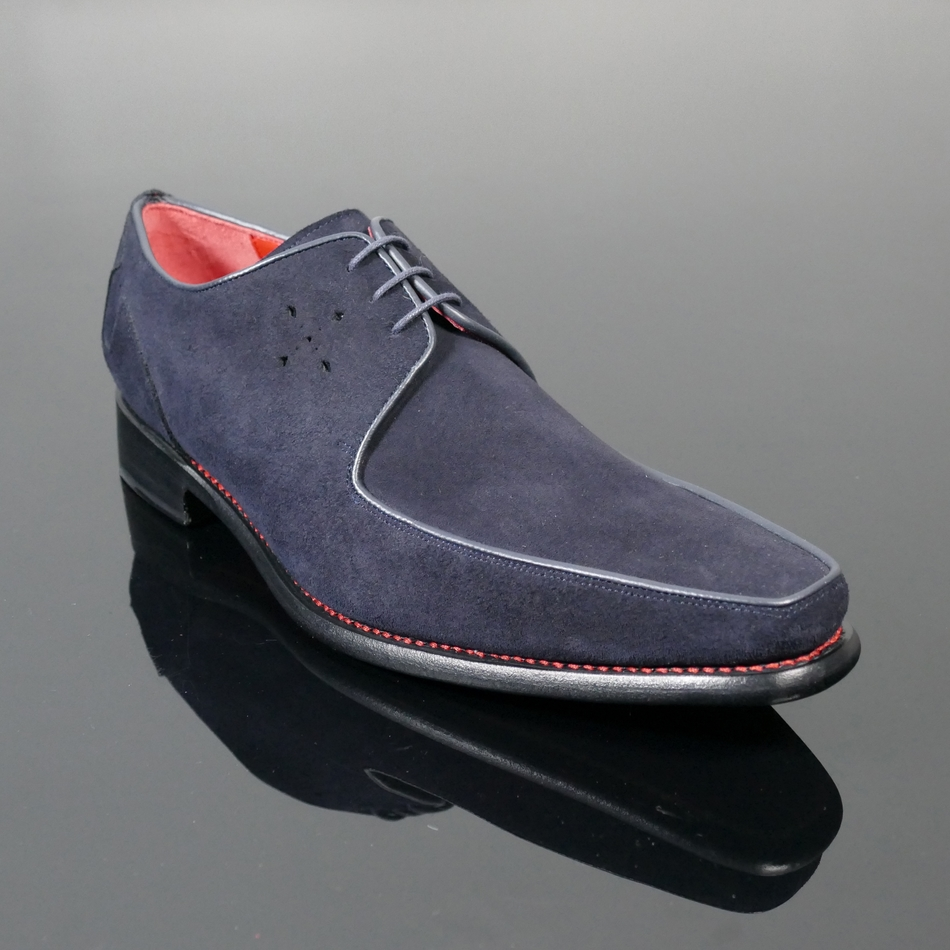 CARRINGTON - NAVY SUEDE