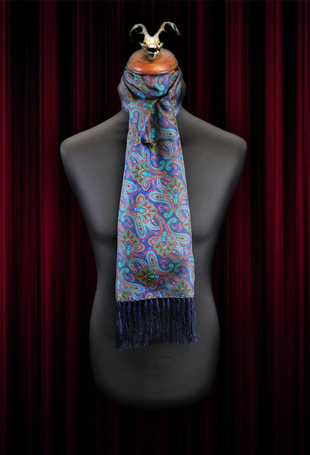 SCARF - BEATLES GREEN/BLUE
